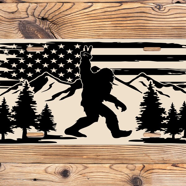 Bigfoot Peace Sign - Etsy