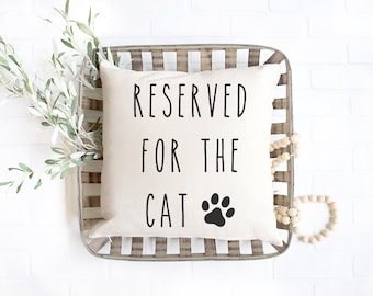 Reserved for the Cat | Etsy