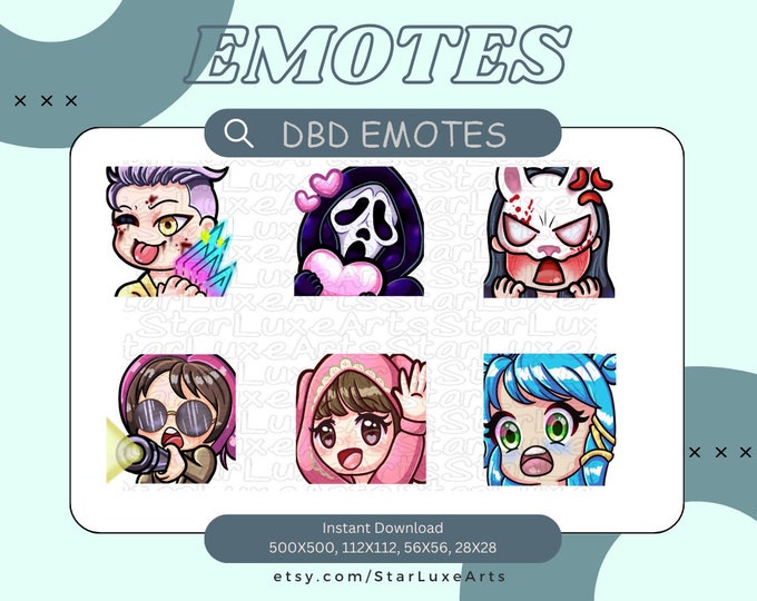 Susie UWU Shy Emote, Twitch Emote, DBD Emote, UWU Emote - Etsy Canada