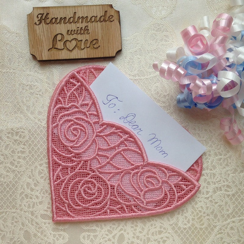 Heart Lace - Etsy