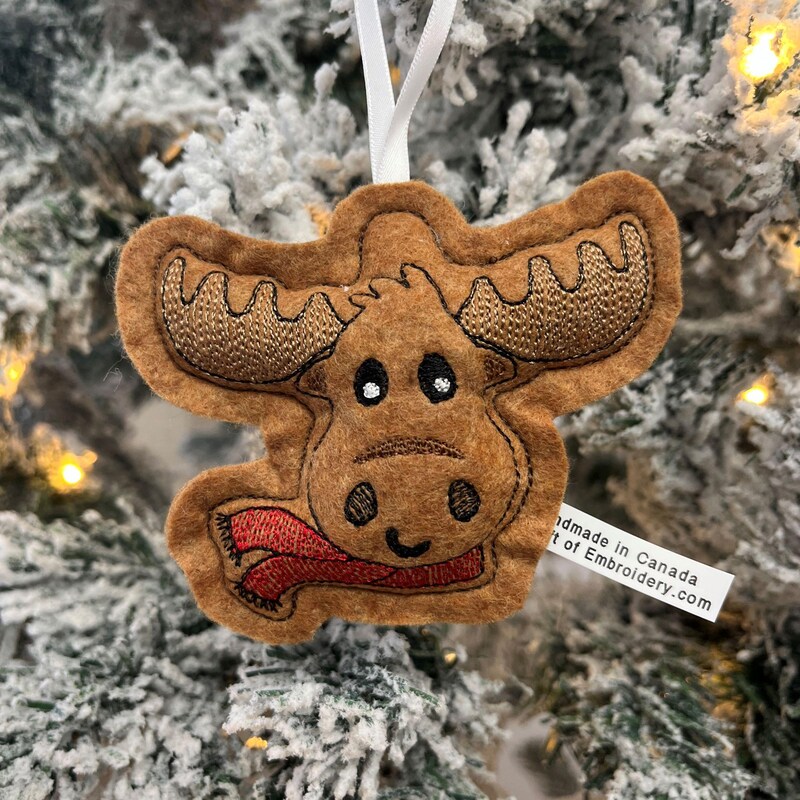 Moose Stocking - Etsy