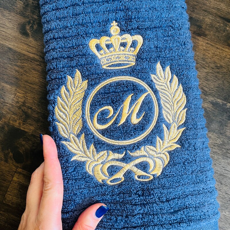 Monogram Crown - Etsy