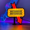 Beetlejuice Inspired "it's Showtime" LED Sign-halloween Decor, Light-up ...