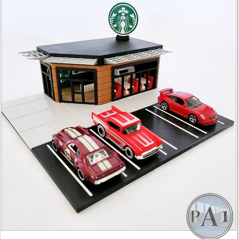 Miniature Coffee Shop - Etsy