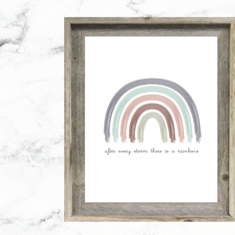 Rainbow Sign - Etsy