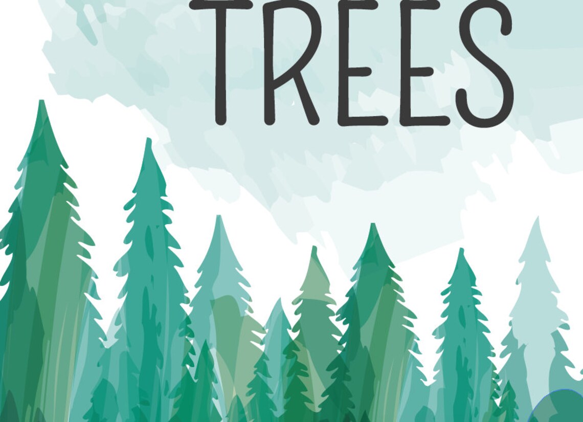 From Little Seeds Grow Mighty Trees Nursery Printable, Woodlands ...