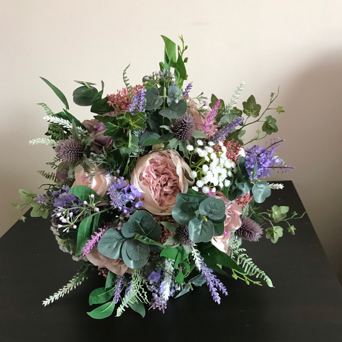 Dusky Pink & Dusky Lilac Wedding Flowers Blush Pink Boho - Etsy UK