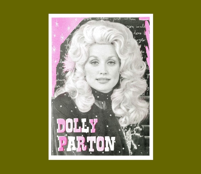 Dolly Parton A3 Riso Poster - Etsy