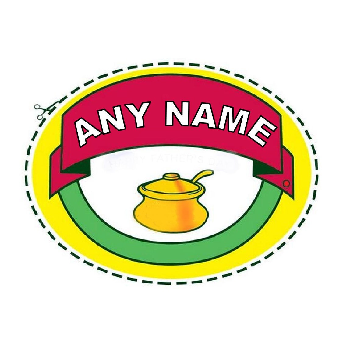 PERSONALISED Marmite style Label sticker / spoon birthday xmas | Etsy