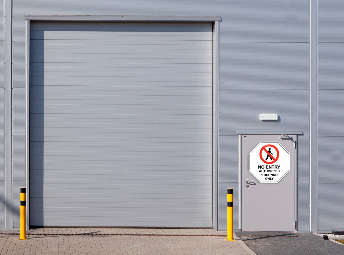 Safety Sign Hexagonal: No Entry Warning Signs Prohibition | Etsy