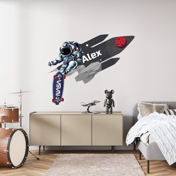 Meteor Wall Decal - Etsy