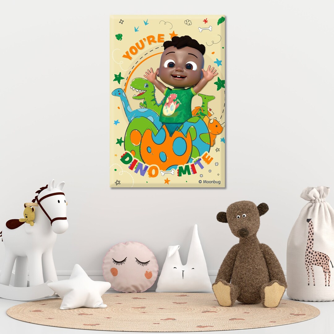 Cocomelon Cody Acrylic Frame Modern Wall Art Cocomelon Birthday ...
