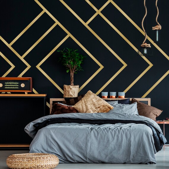 Diagonal Lines Interior Design