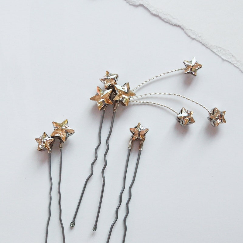 Star Hairpin - Etsy