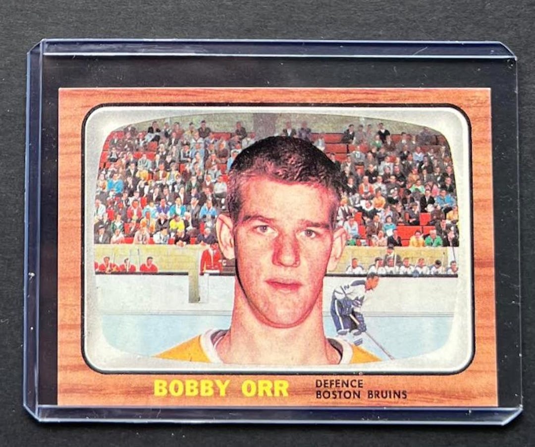 Bobby Orr Rookie Card Reprint: 1966-67 OPC Boston Bruins - Etsy