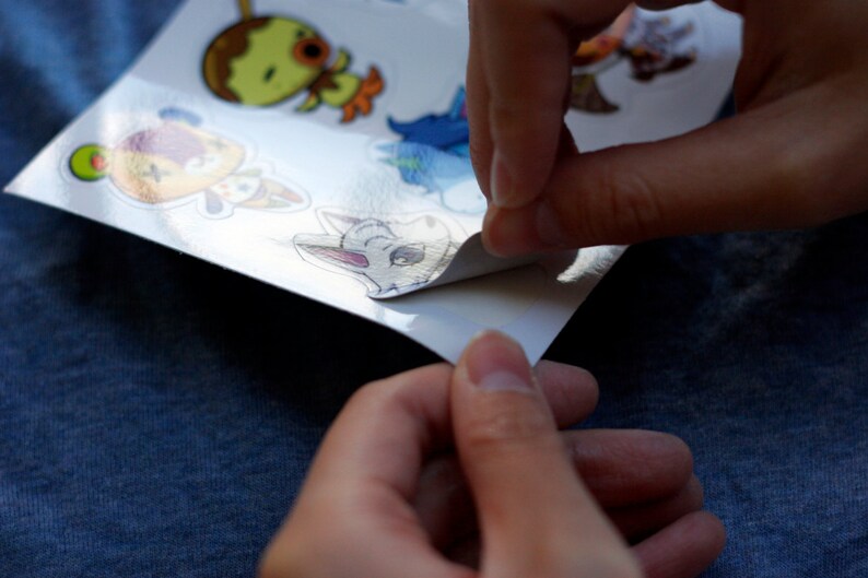 Pick and Choose Any Sticker Sheets 4x6 3x10 - Etsy Canada