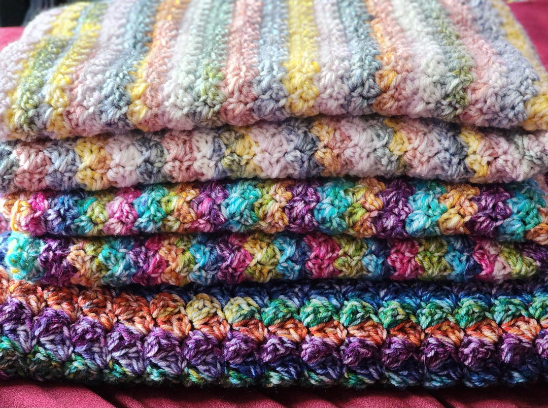 Crochet Baby Blankets! Medium and Large Size. - Etsy