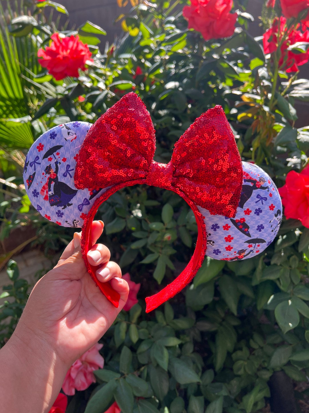 New Design Fully Sewn Mary Poppins Inspired Ears - Etsy