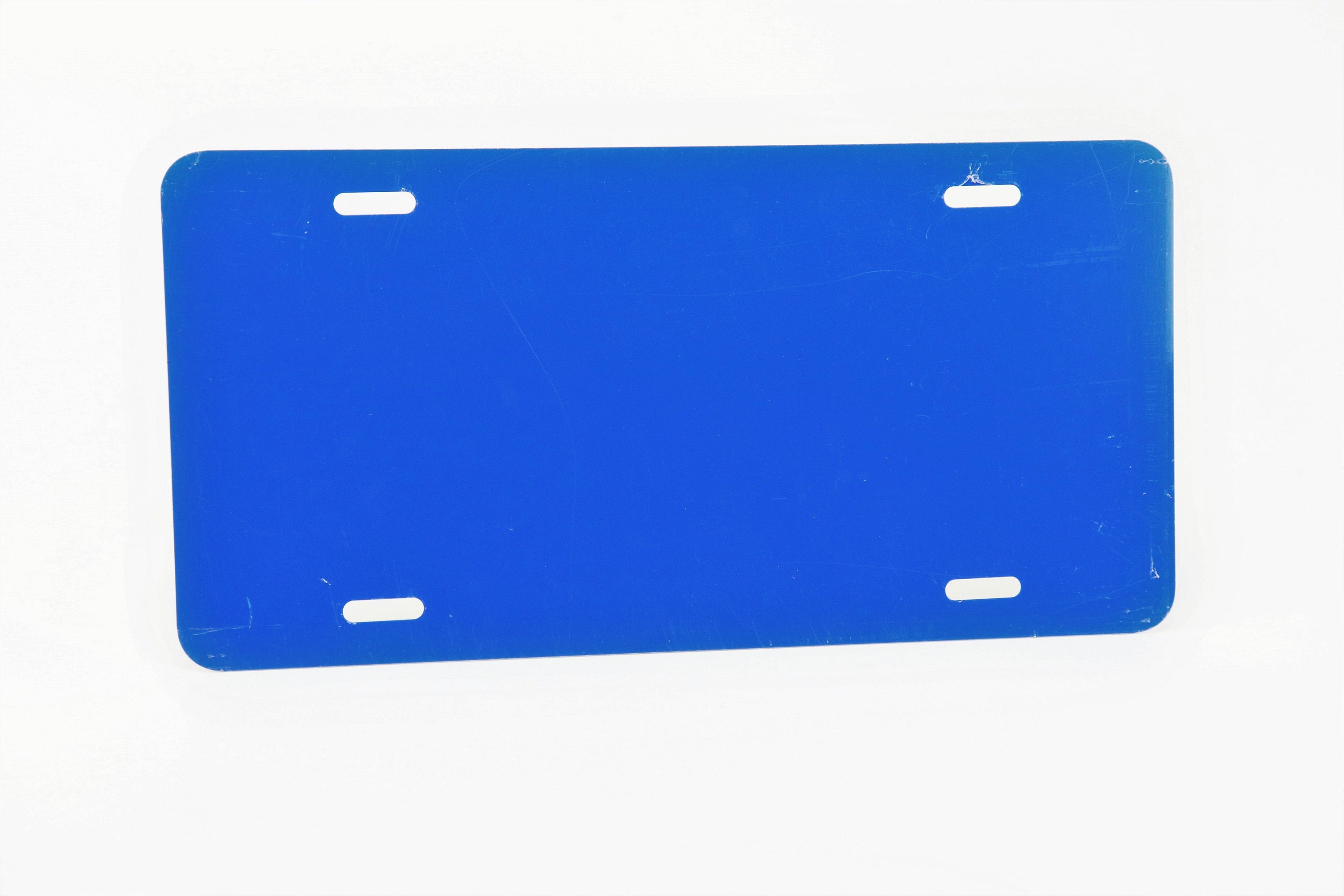 Blue Sky Anodized Aluminum License Plate Blank Heavy Gauge | Etsy