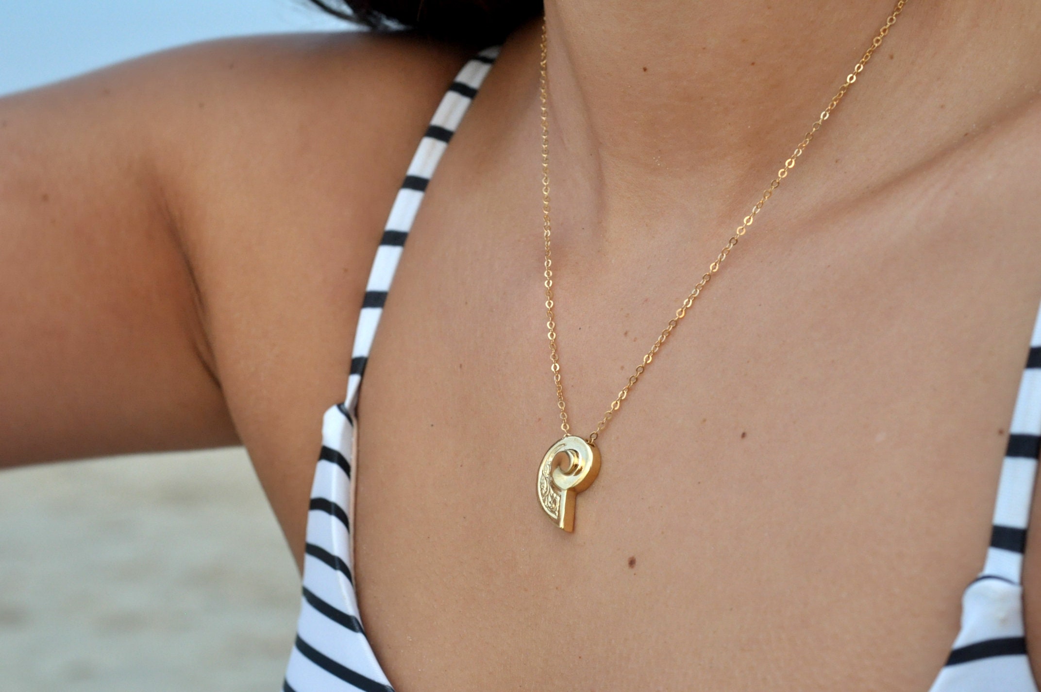 Fibonacci Necklace, Silver Snail, Snail Pendant, Beach Necklace, Summer ...