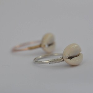 Real Shell Ring , Silver Ring, Ocean Jewelry, Beach Ring, Summer ...
