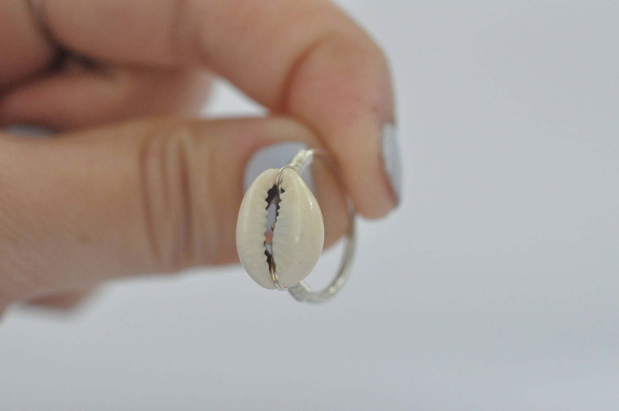 Real Shell Ring , Silver Ring, Ocean Jewelry, Beach Ring, Summer ...
