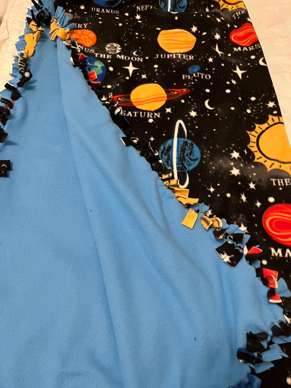 Solar System, Blanket Sleeping Under the Stars and Planets for the ...