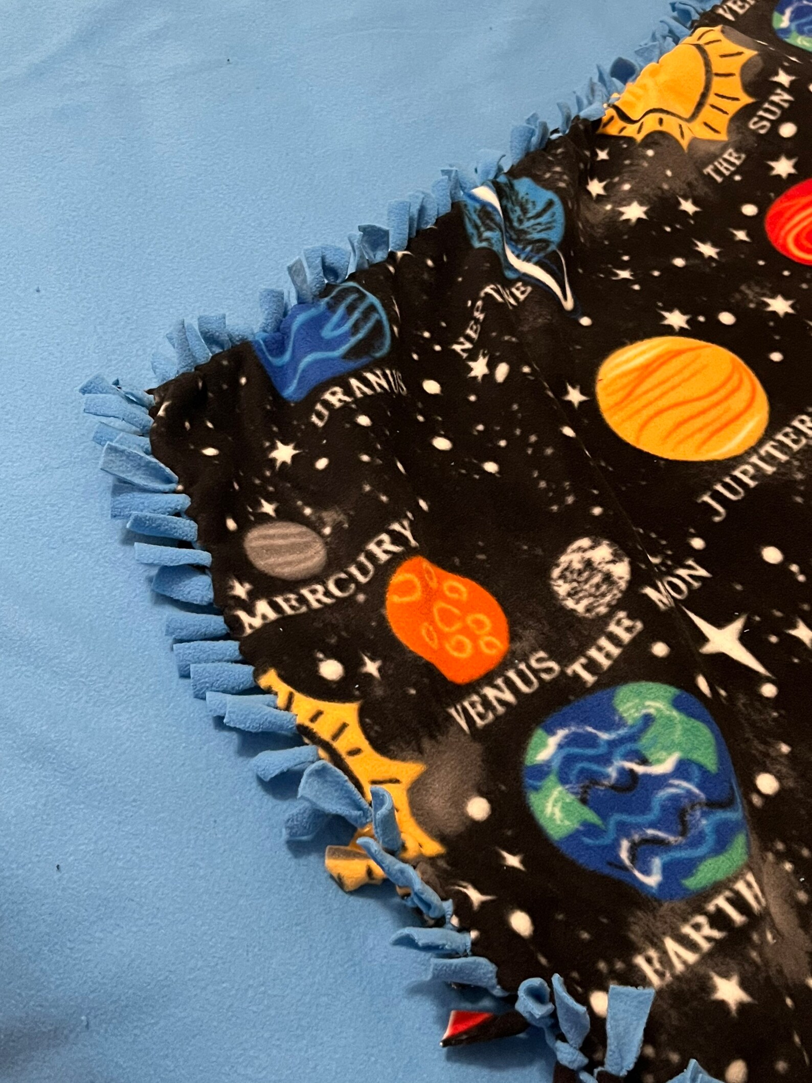 Solar System, Blanket Sleeping Under the Stars and Planets for the ...