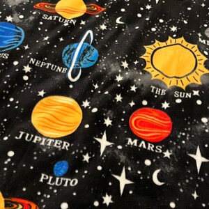 Solar System, Blanket Sleeping Under the Stars and Planets for the ...