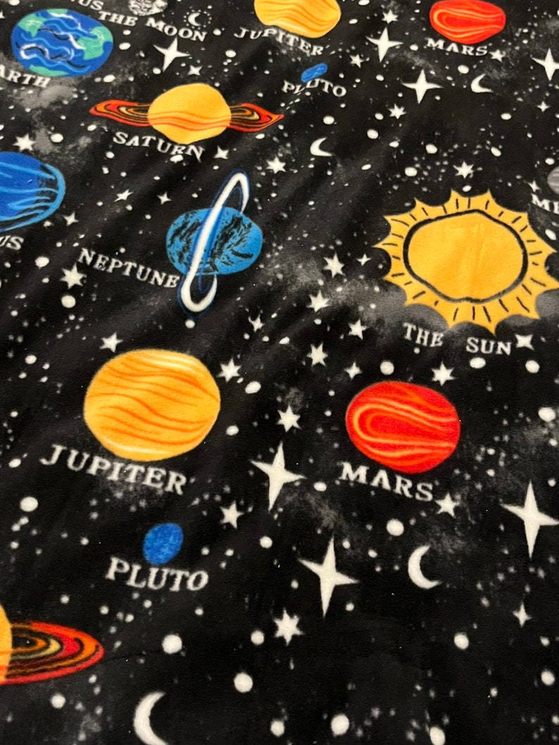 Solar System, Blanket Sleeping Under the Stars and Planets for the ...