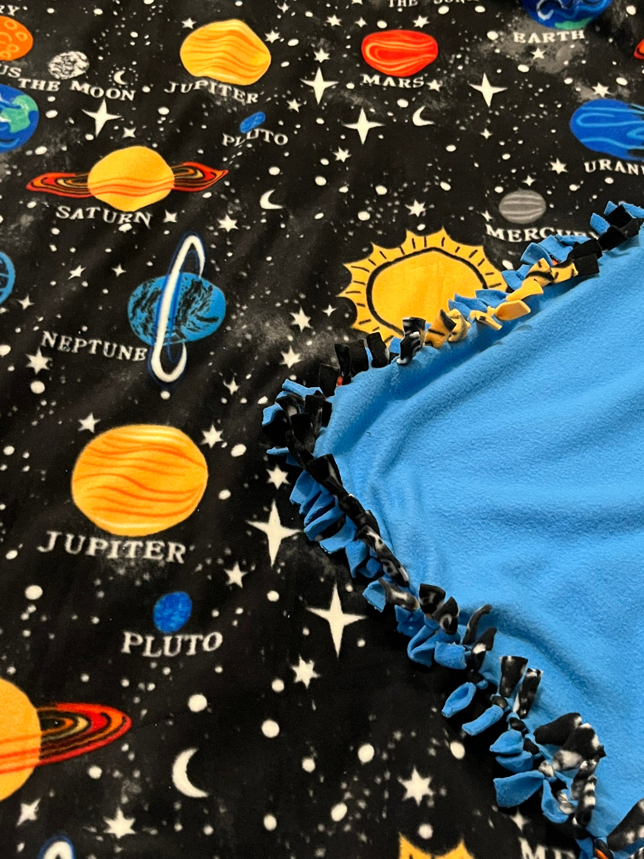 Solar System, Blanket Sleeping Under the Stars and Planets for the ...