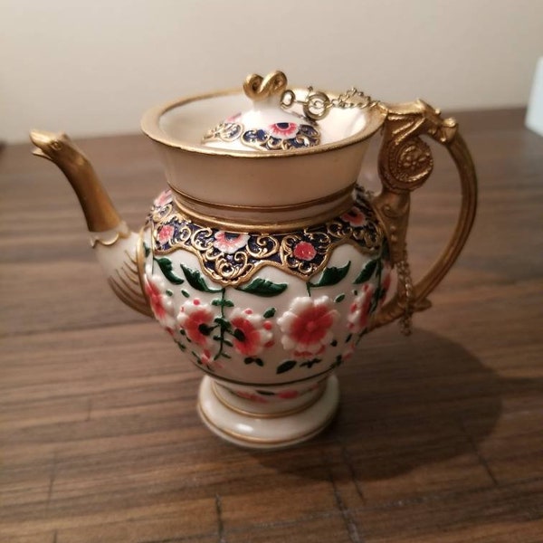 Handpainted Teapot - Etsy