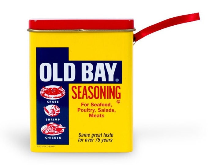 OLD BAY® Tin Ornament - Etsy