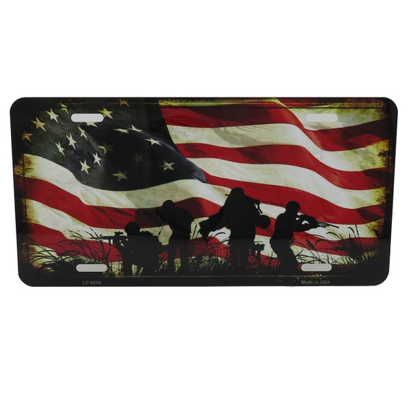 Military License Plate - Etsy