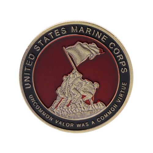 U.S. Marine Corps Veteran Challenge Coin - Etsy