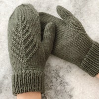 ICE CREAM MITTENS Knitting Pattern. Downloadable Pdf - Etsy
