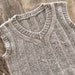 Wide Ribbed Vest Knitting Pattern - PDF Instant Digital Download - Etsy