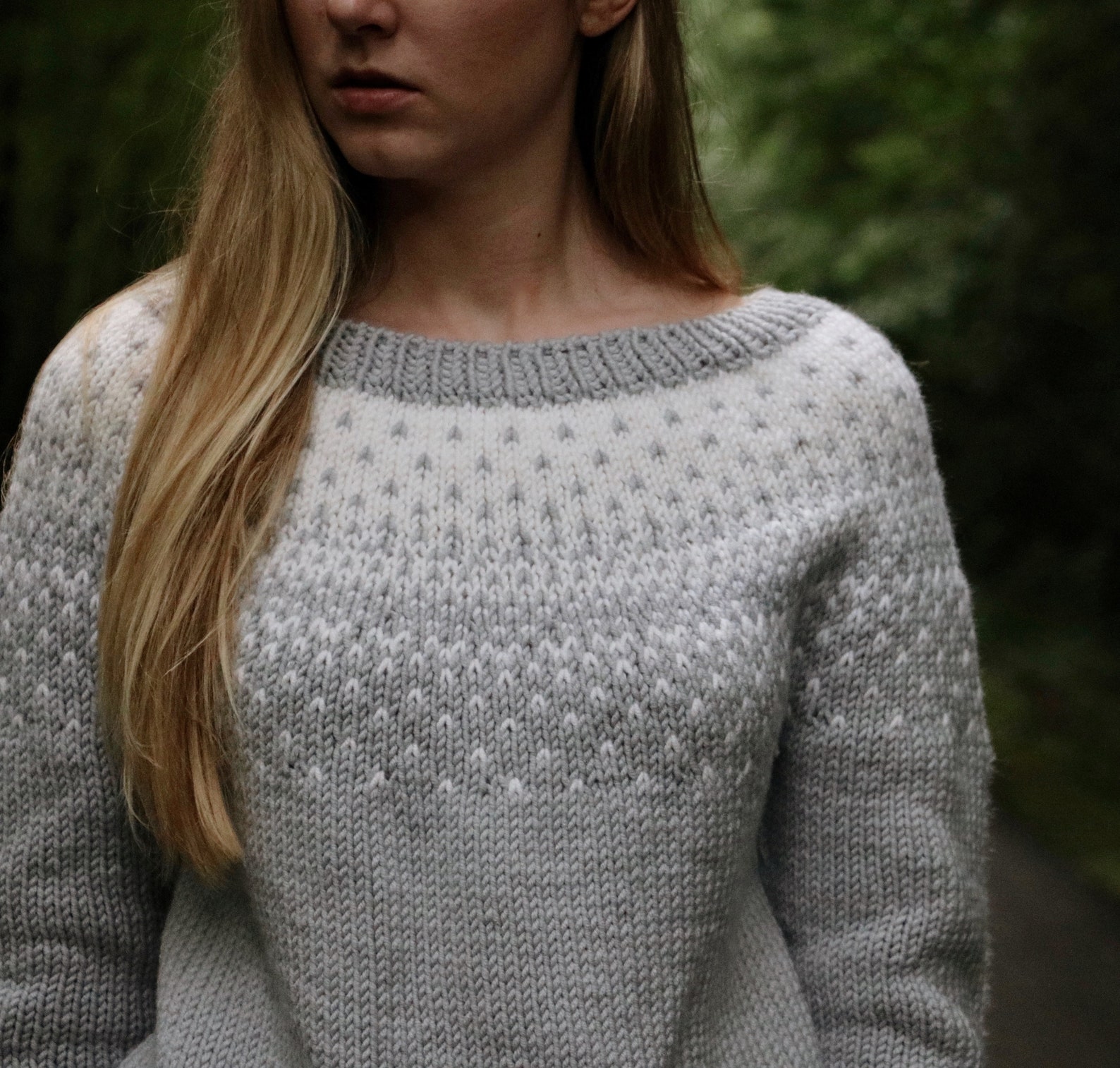 Snowfall Sweater Knitting Pattern PDF Instant Digital | Etsy