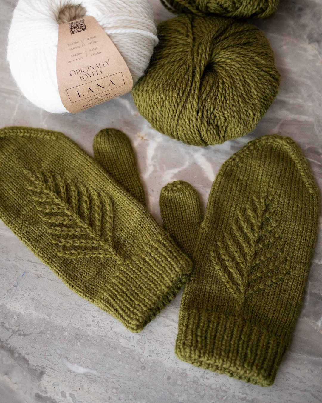 Spruce Mittens Knitting Pattern - PDF Instant Digital Download - Etsy