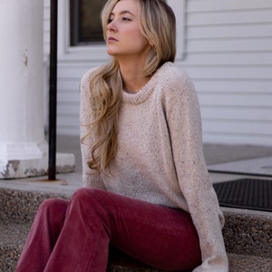 October Sweater Knitting Pattern: Top-down Raglan, Unisex Sizes (PDF ...