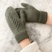 Spruce Mittens Knitting Pattern - PDF Instant Digital Download - Etsy
