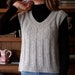 Wide Ribbed Vest Knitting Pattern - PDF Instant Digital Download - Etsy