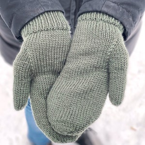 Spruce Mittens Knitting Pattern - PDF Instant Digital Download - Etsy