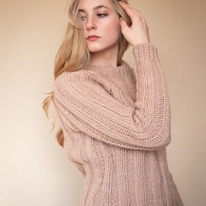 Sunday Morning Sweater Knitting Pattern - PDF Instant Digital Download ...
