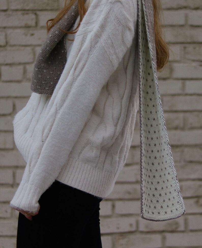 Dottie Scarf Knitting Pattern PDF Instant Digital Download - Etsy