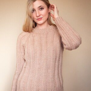 Sunday Morning Sweater Knitting Pattern - PDF Instant Digital Download ...