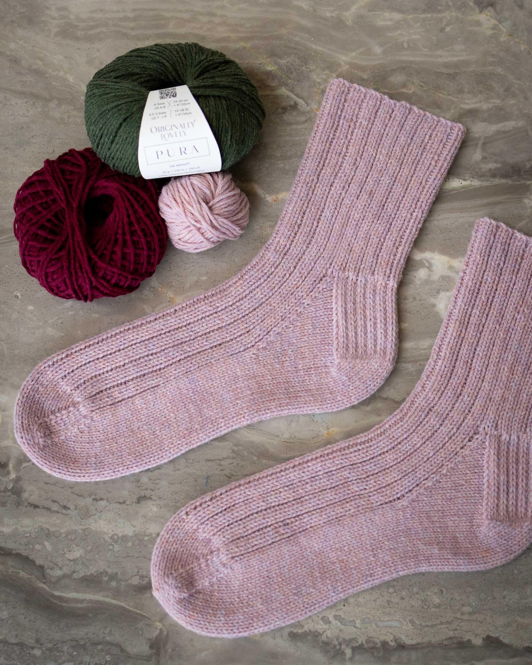Fireside Socks Knitting Pattern - PDF Instant Digital Download - Etsy