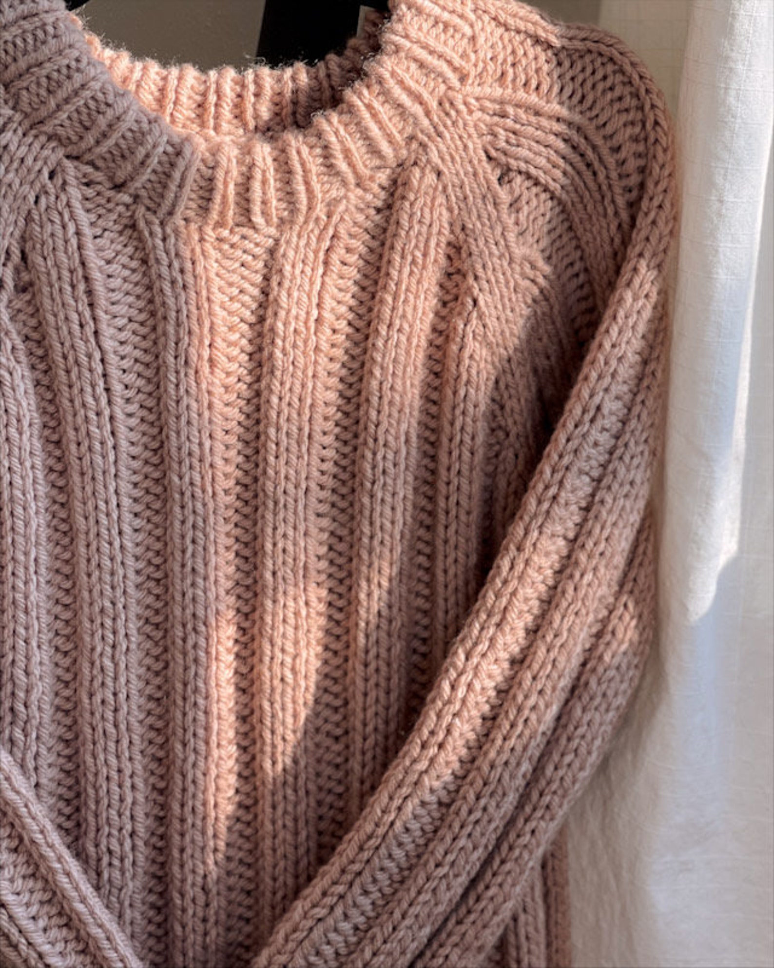 Sunday Morning Sweater Knitting Pattern - PDF Instant Digital Download ...