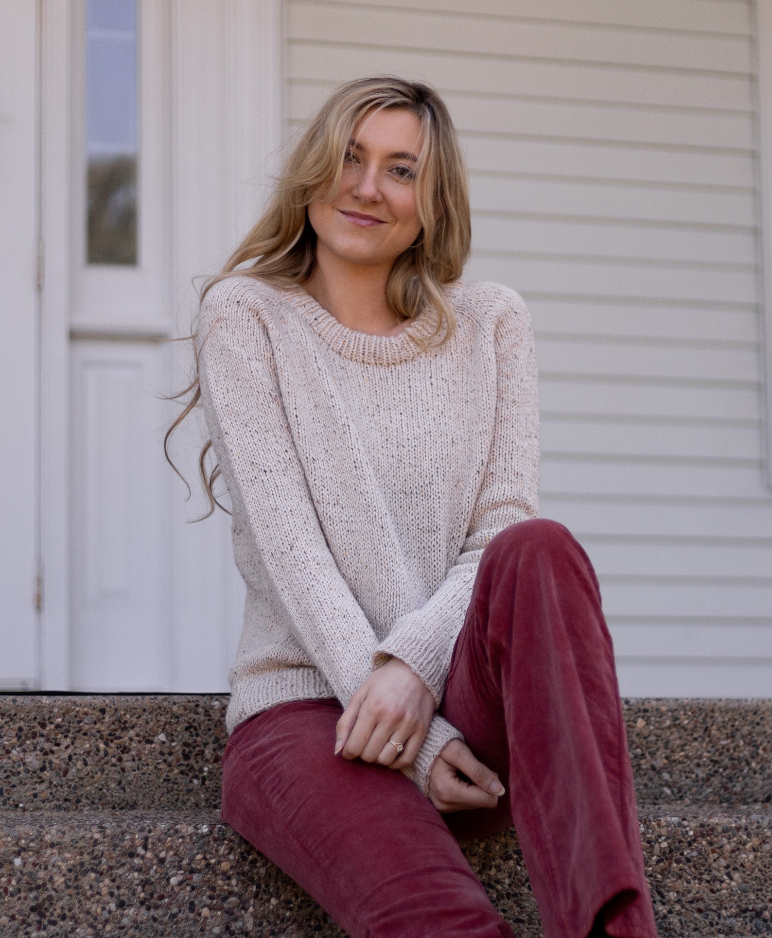 October Sweater Knitting Pattern: Top-down Raglan, Unisex Sizes (PDF ...
