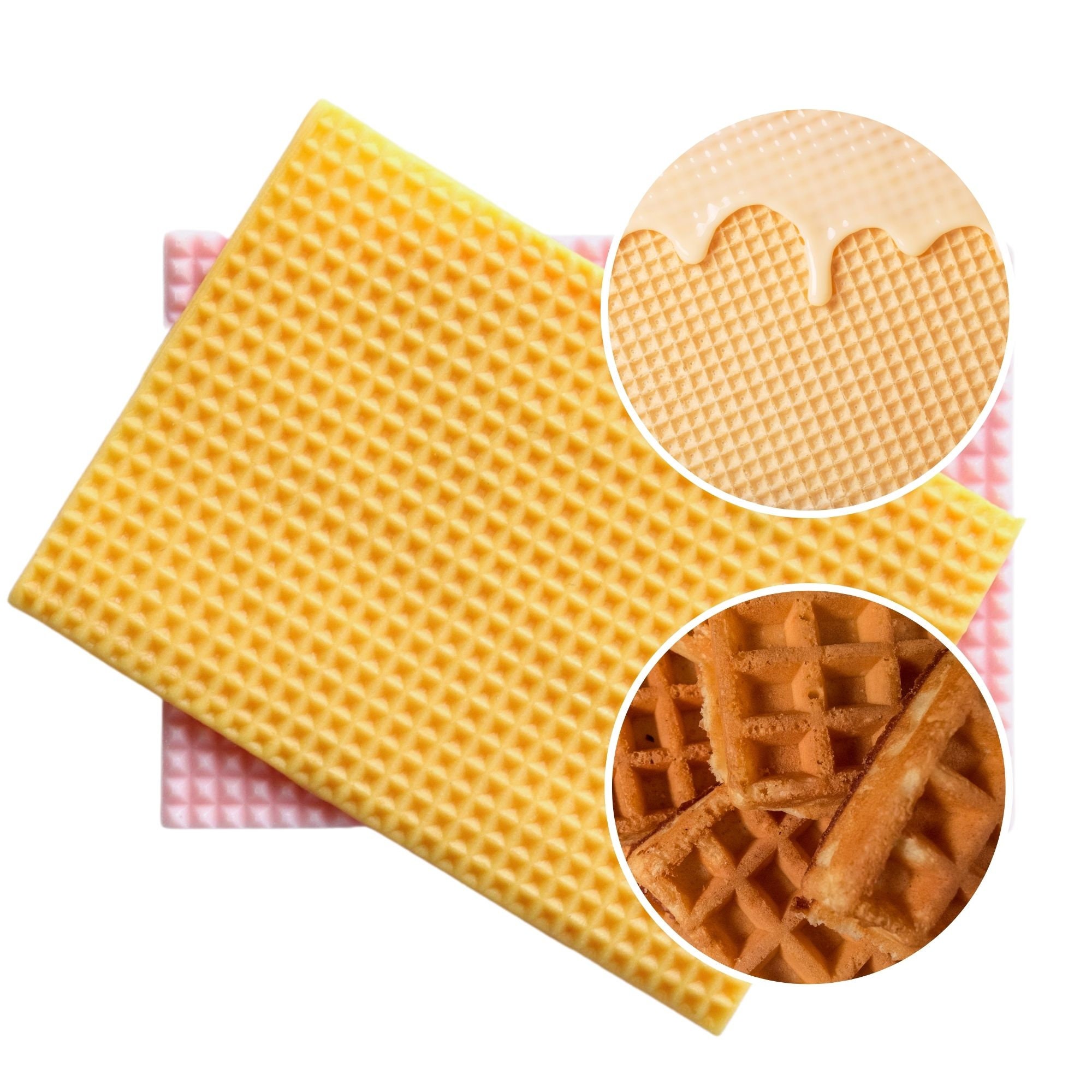 Lattice Waffle Small Grid . Impression Mat Fondant & Icing Micro ...